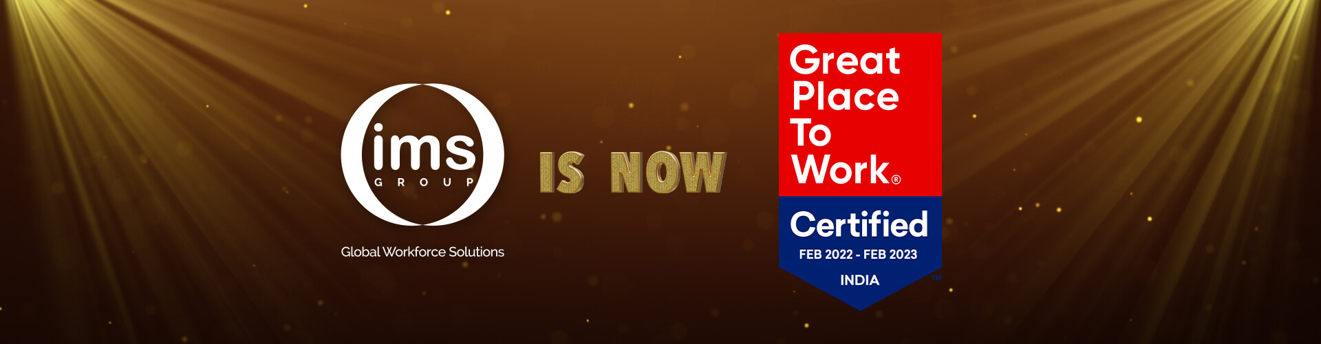 IMS Group is now Great Place to Work-Certified™! | IMS Decimal