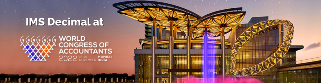 IMS Decimal at the World Congress of Accountants 2022 | IMS Decimal